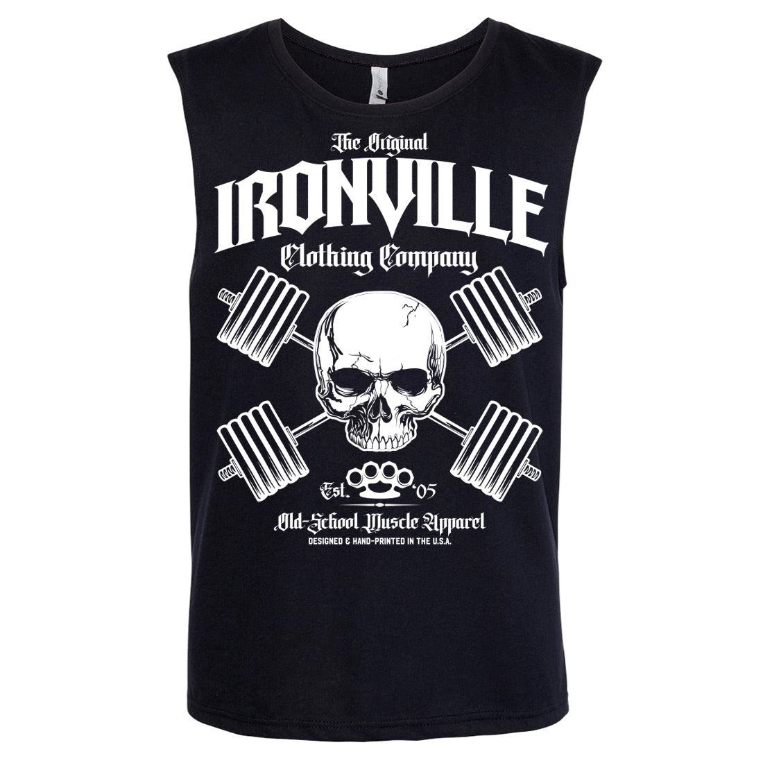 SLEEVELESS MUSCLE SHIRTS – IRONVILLE CLOTHING CO.